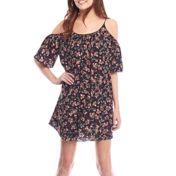 French Connection | Dresses | French Connection Floral Cold Shoulder ...